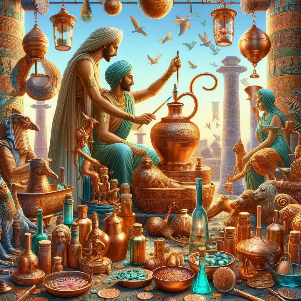 Copper in Ancient Medicine: Tracing Its Roots